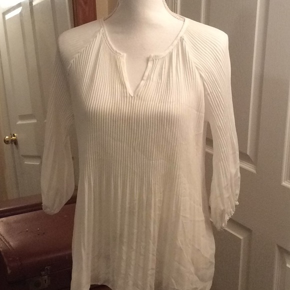 Pleione | Tops | Classy Elegant Pleione Pleated Blouse | Poshmark